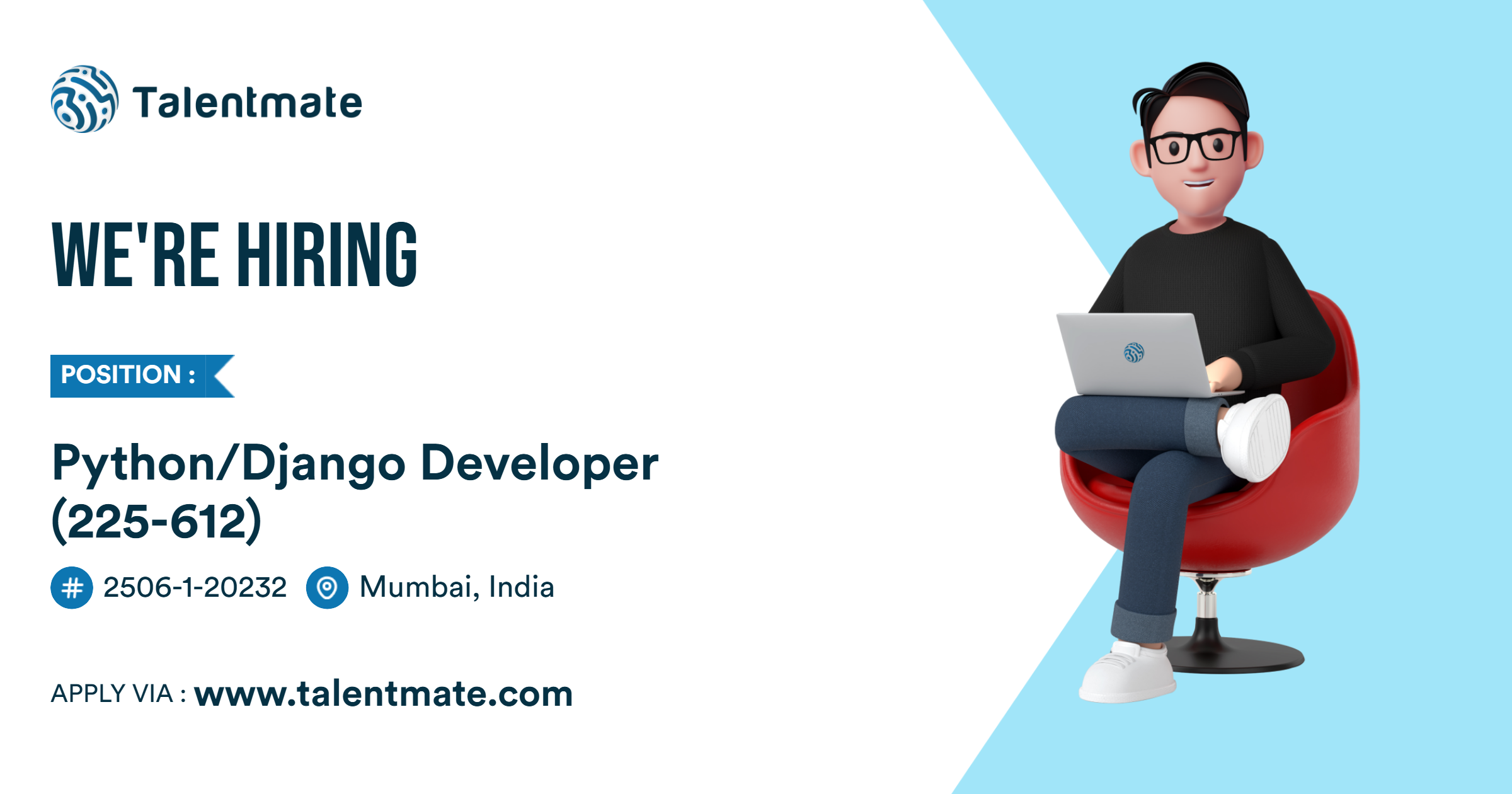 Python/Django Developer (225-612) Jobs in Mumbai, India