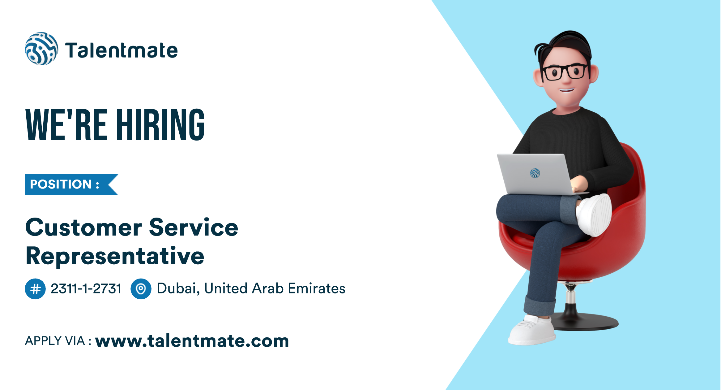 Customer Service Representative Jobs in Dubai, United Arab Emirates