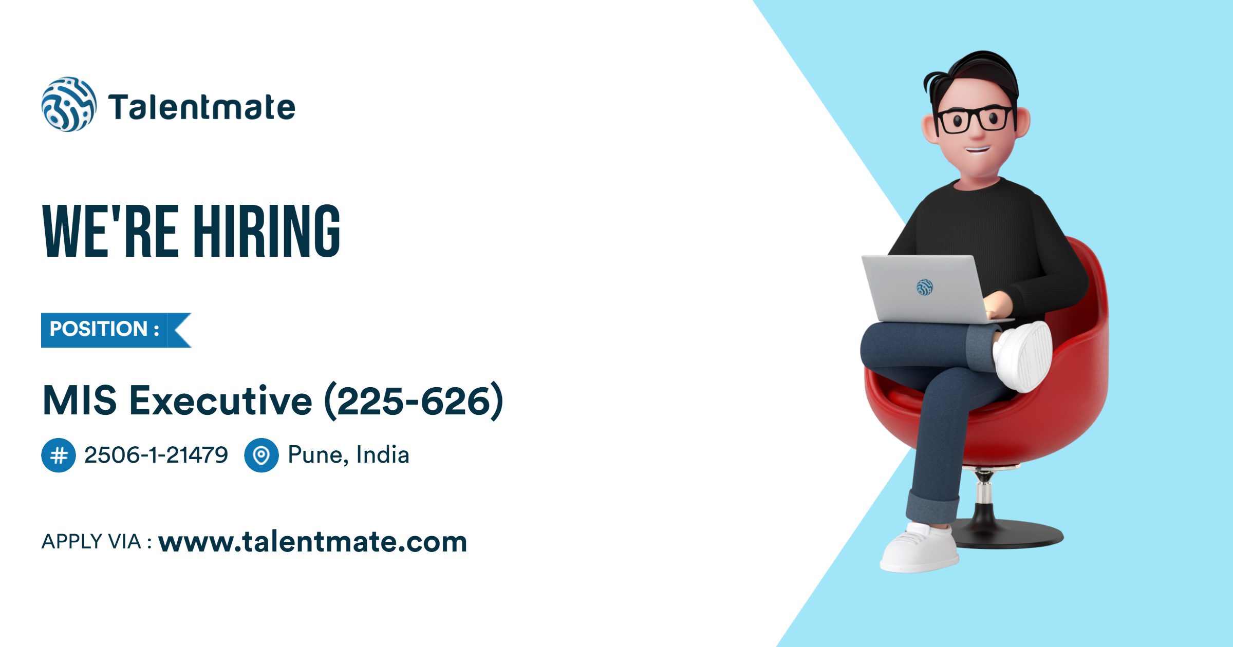 MIS Executive (225-626) Jobs in Pune, India