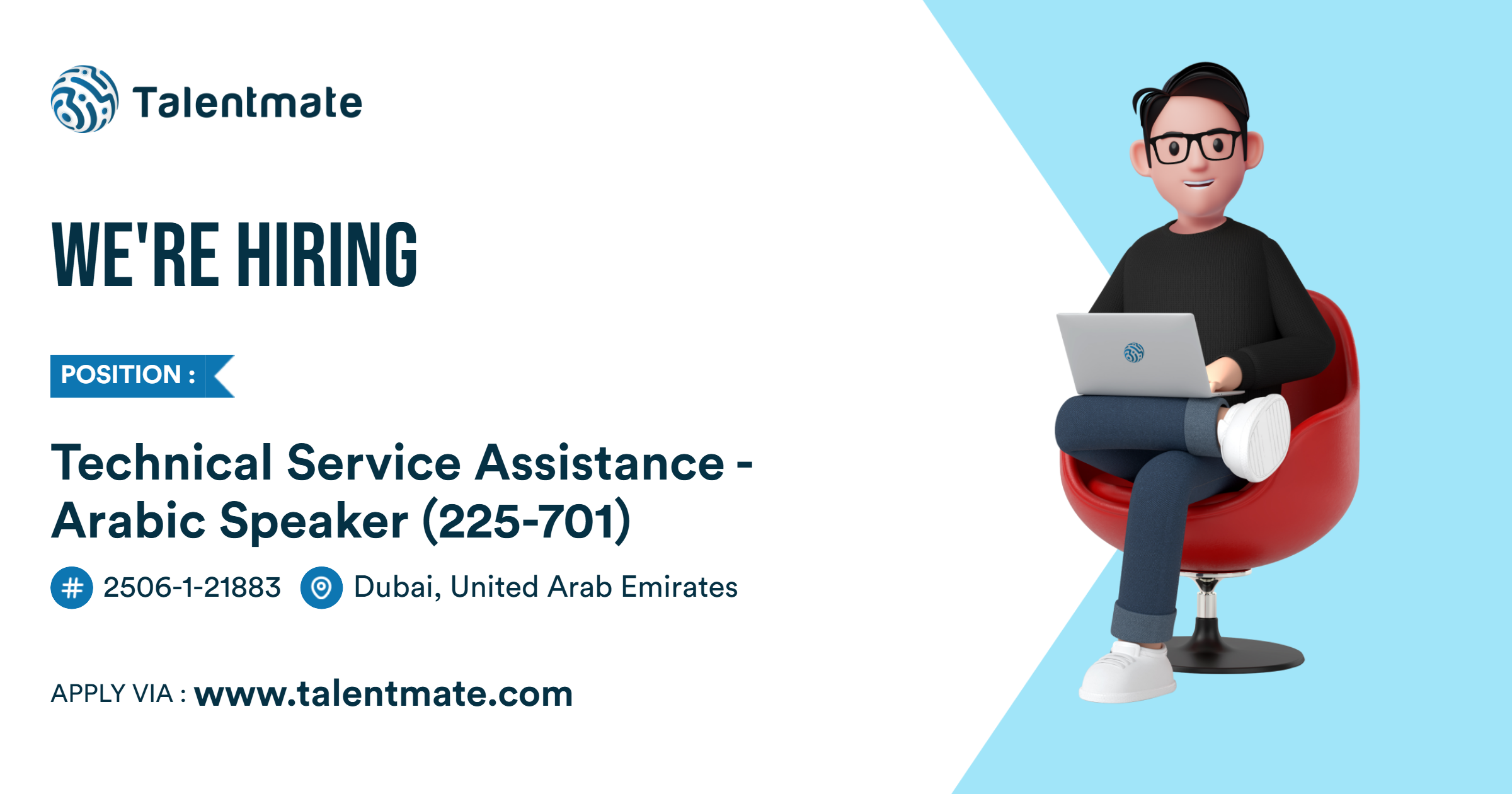 Technical Service Assistance - Arabic Speaker (225-701) Jobs in Dubai ...
