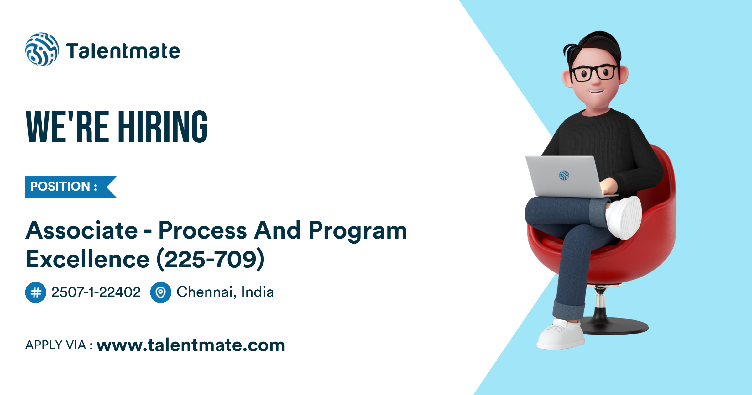 Associate - Process and Program Excellence (225-709) Jobs in Chennai, India