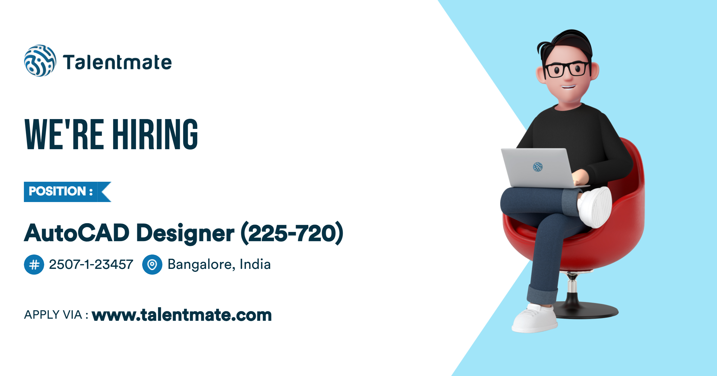 AutoCAD Designer (225-720) Jobs in Bengaluru, India