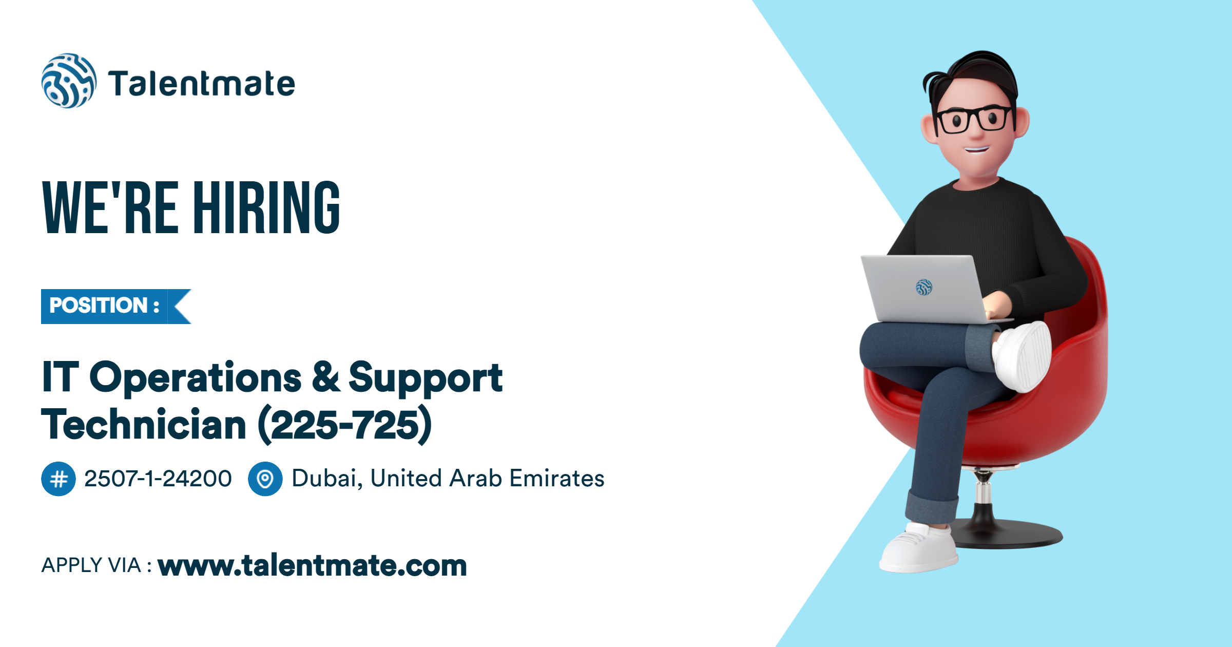 IT Operations & Support Technician (225-725) Jobs in Dubai, United Arab ...