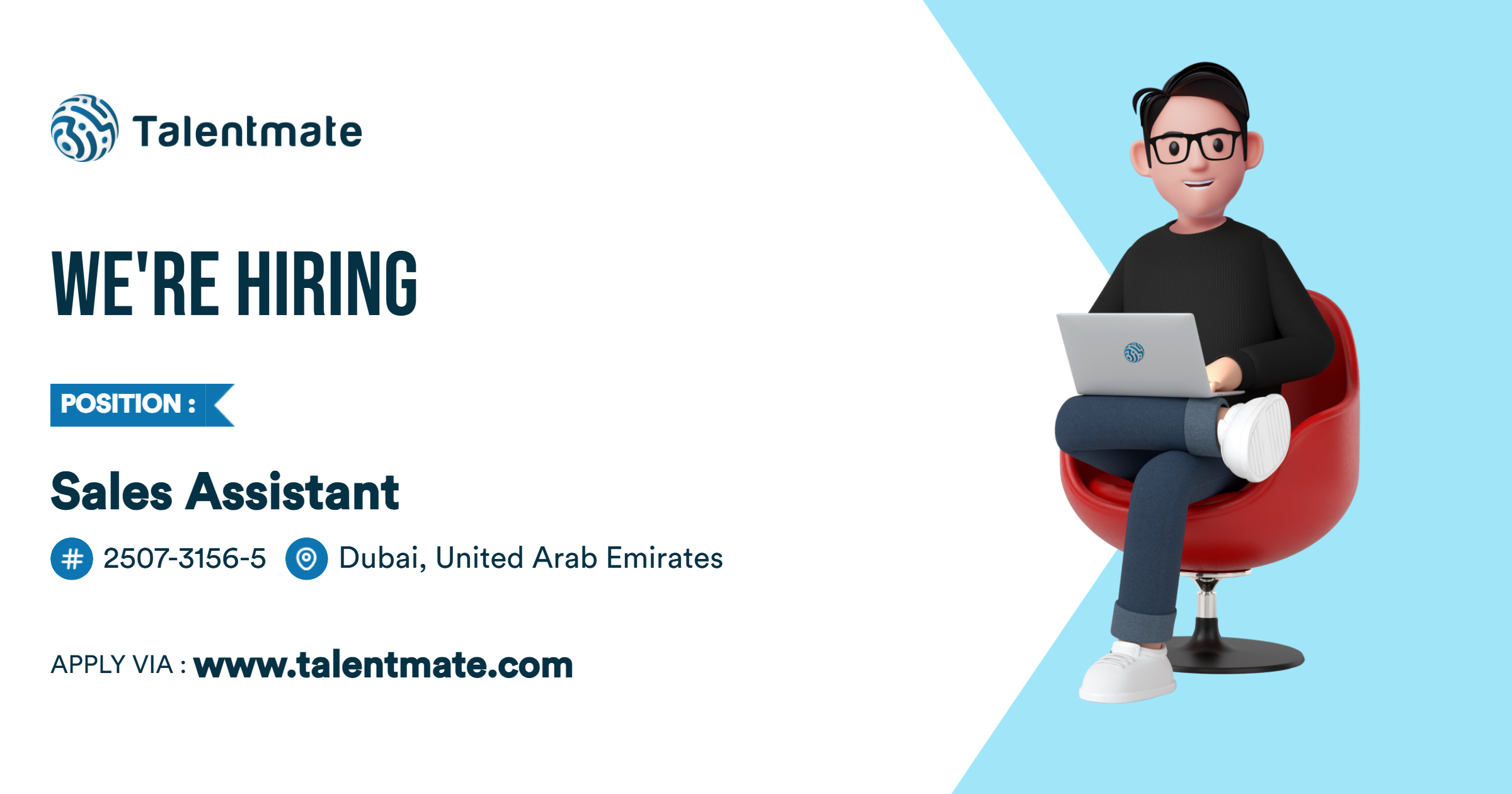 Sales Assistant Jobs in Dubai, United Arab Emirates