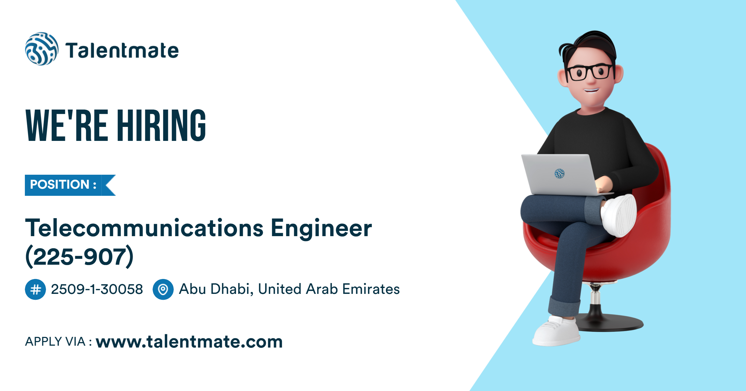 Telecommunications Engineer (225-907) Jobs in Abu Dhabi, United Arab ...