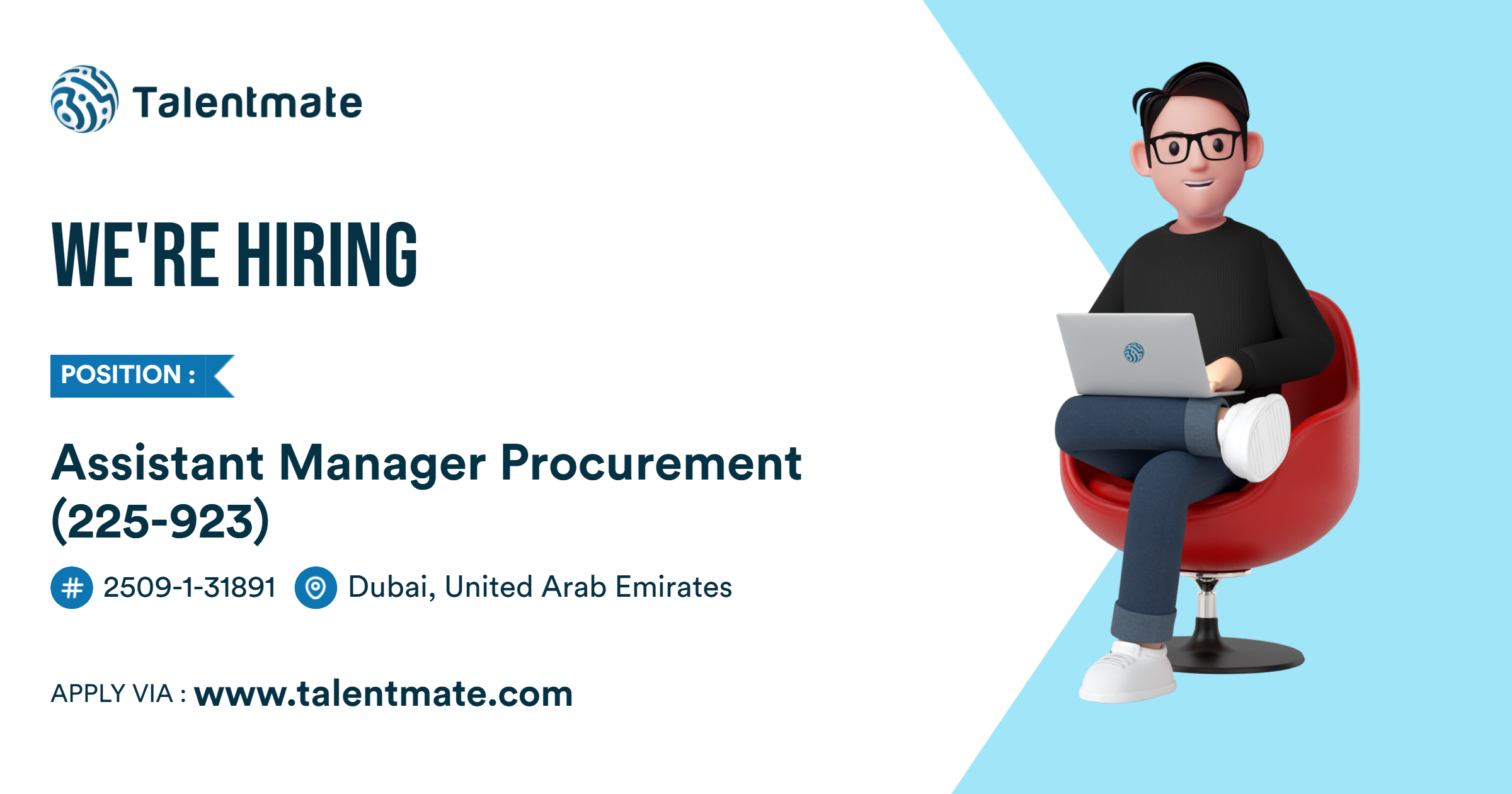 Assistant Manager Procurement (225-923) Jobs in Dubai, United Arab Emirates