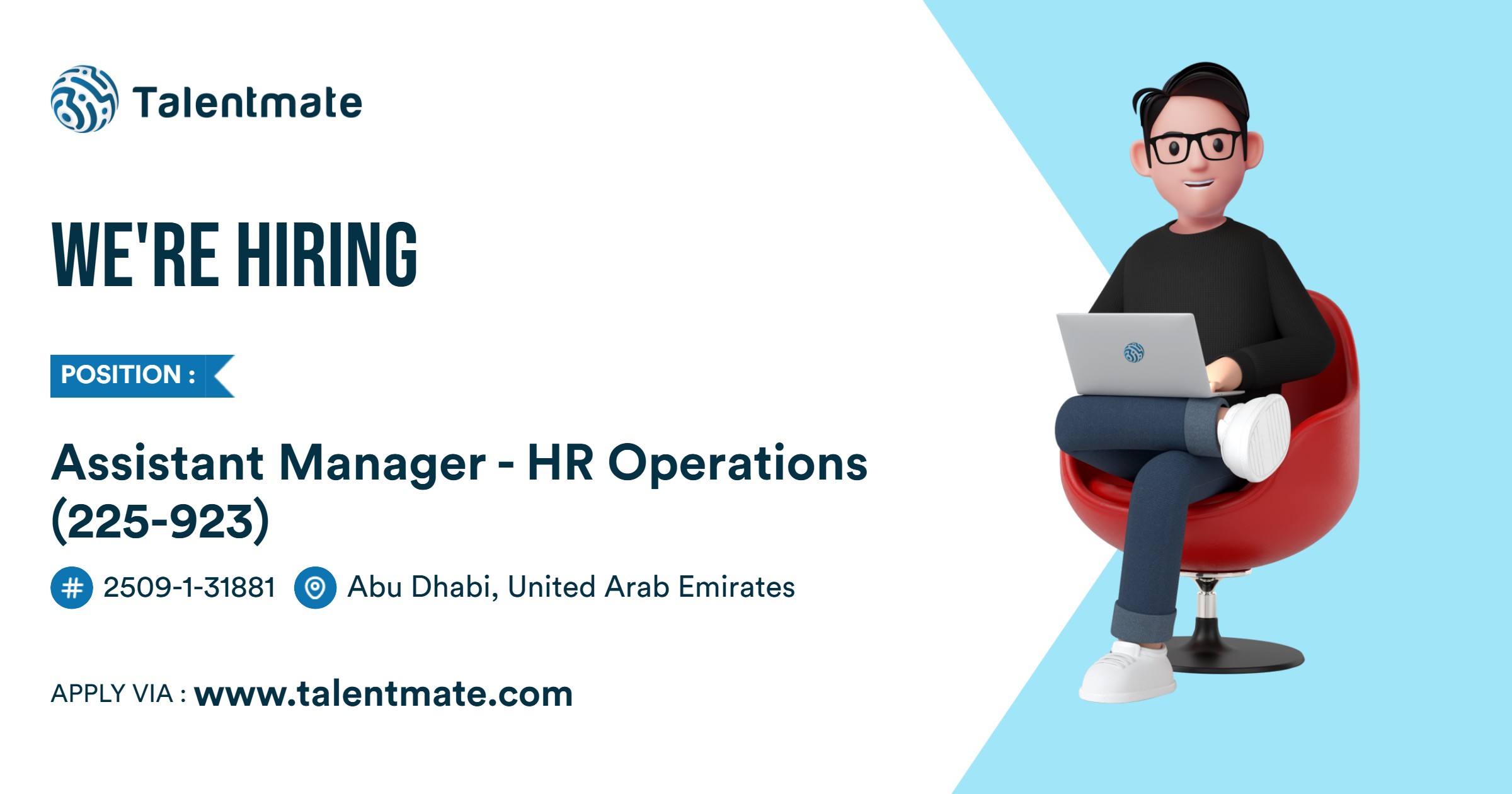 Assistant Manager - HR Operations (225-923) Jobs in Abu Dhabi, United ...