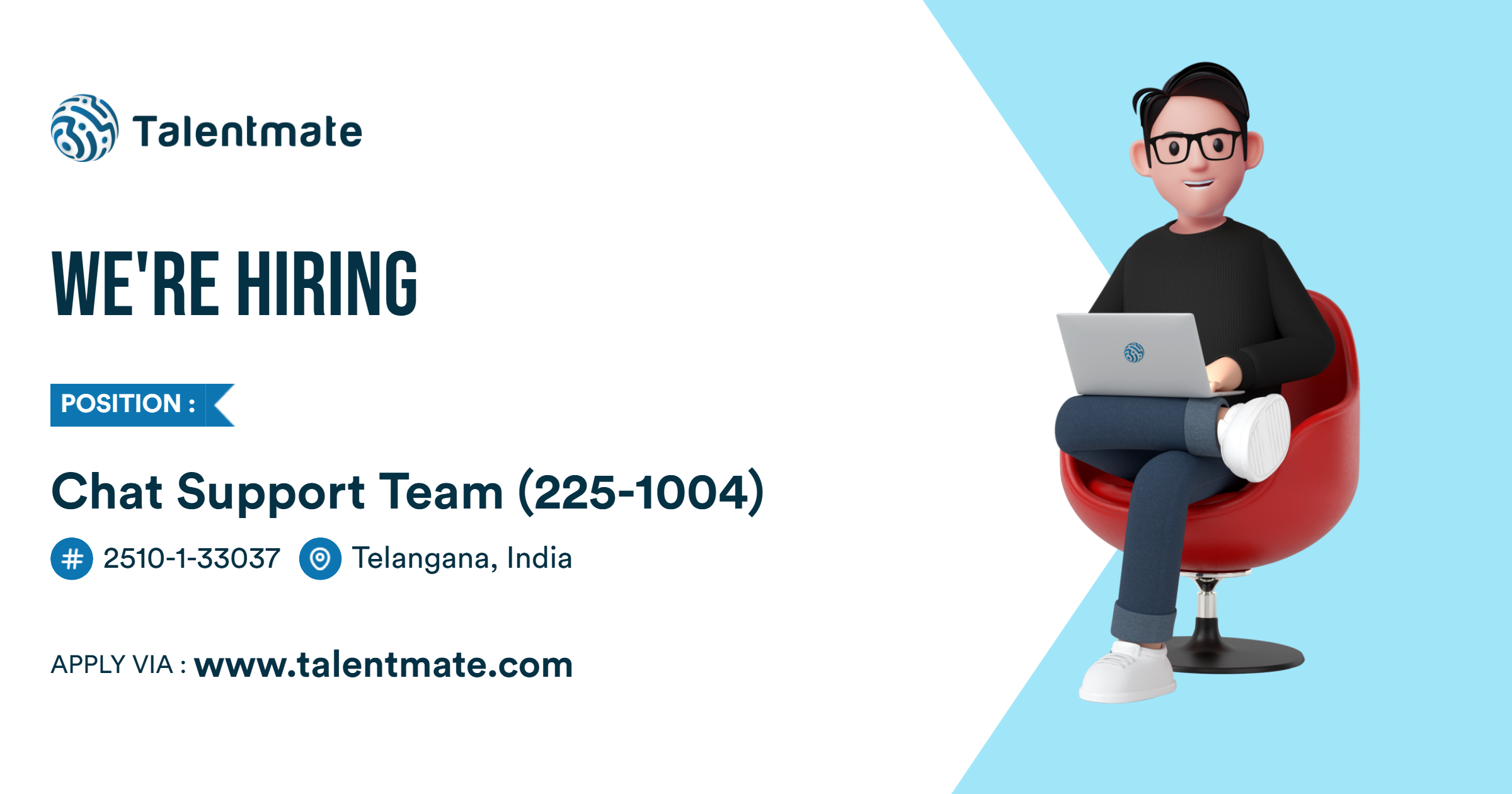 Chat Support Team (225-1004) Jobs in Telangana, India