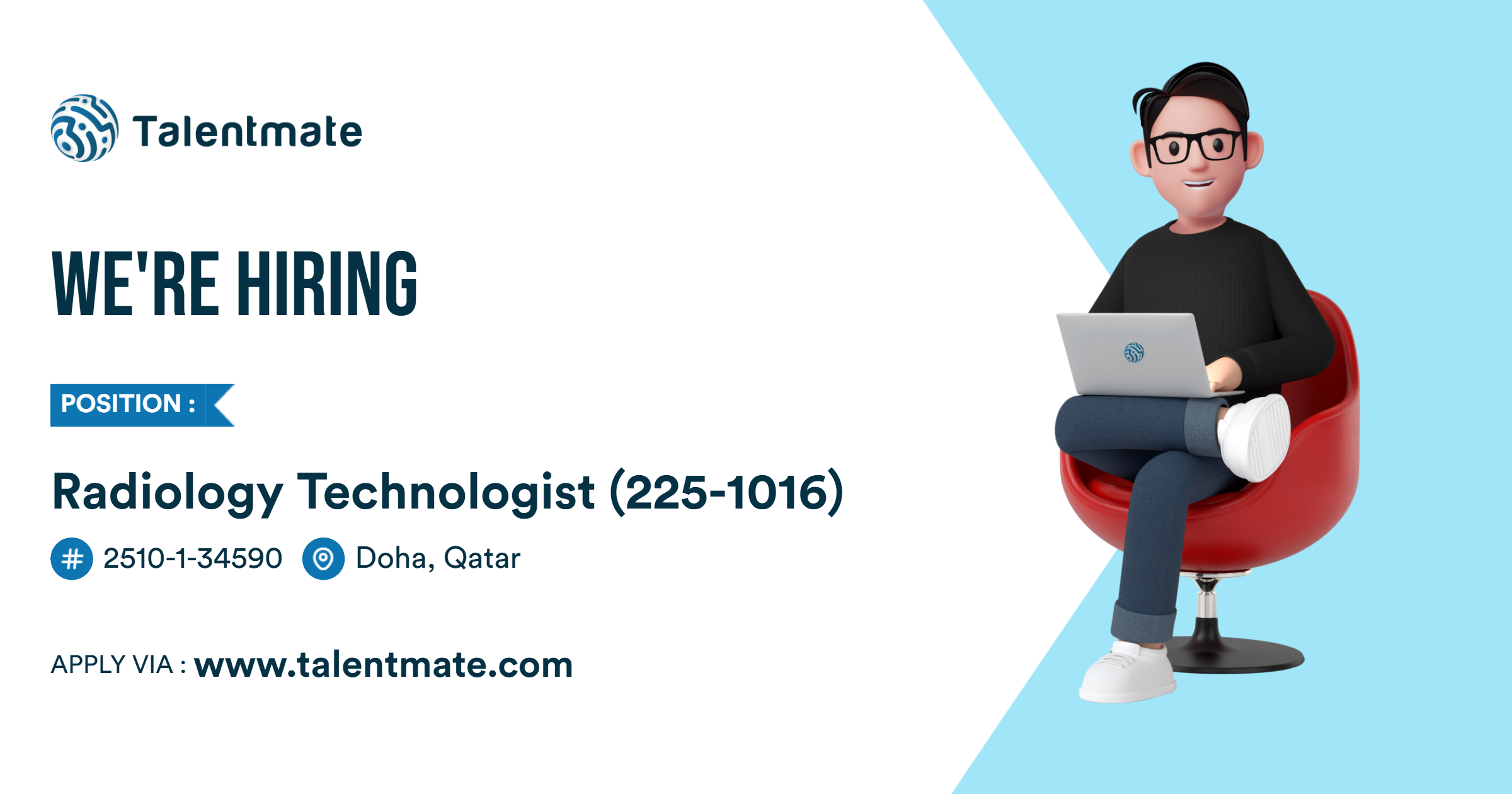 Radiology Technologist (225-1016) Jobs in Doha, Qatar