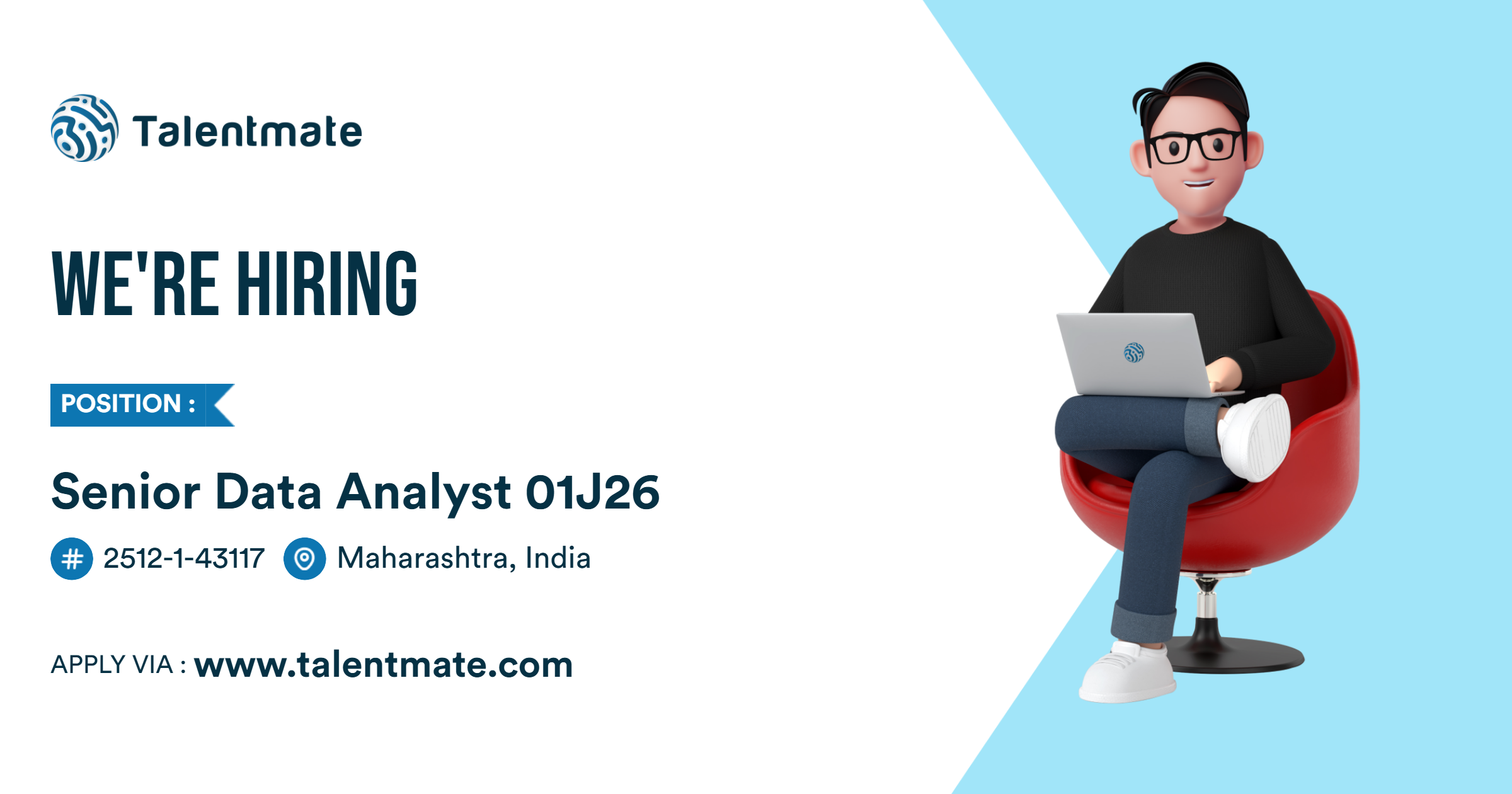 Senior Data Analyst 01J26 Jobs in Maharashtra, India