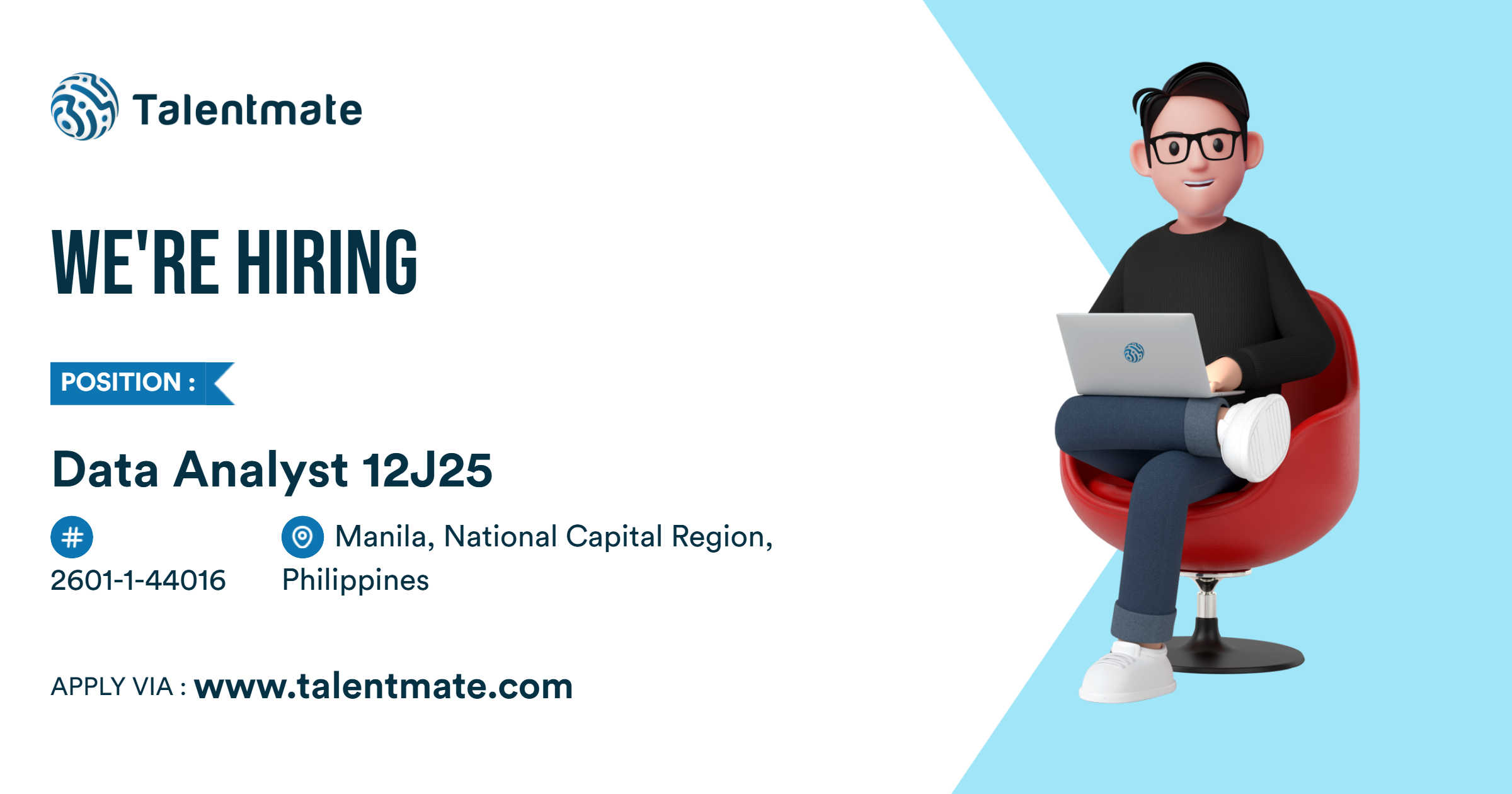 Data Analyst 12J25 Jobs in Manila, National Capital Region, Philippines