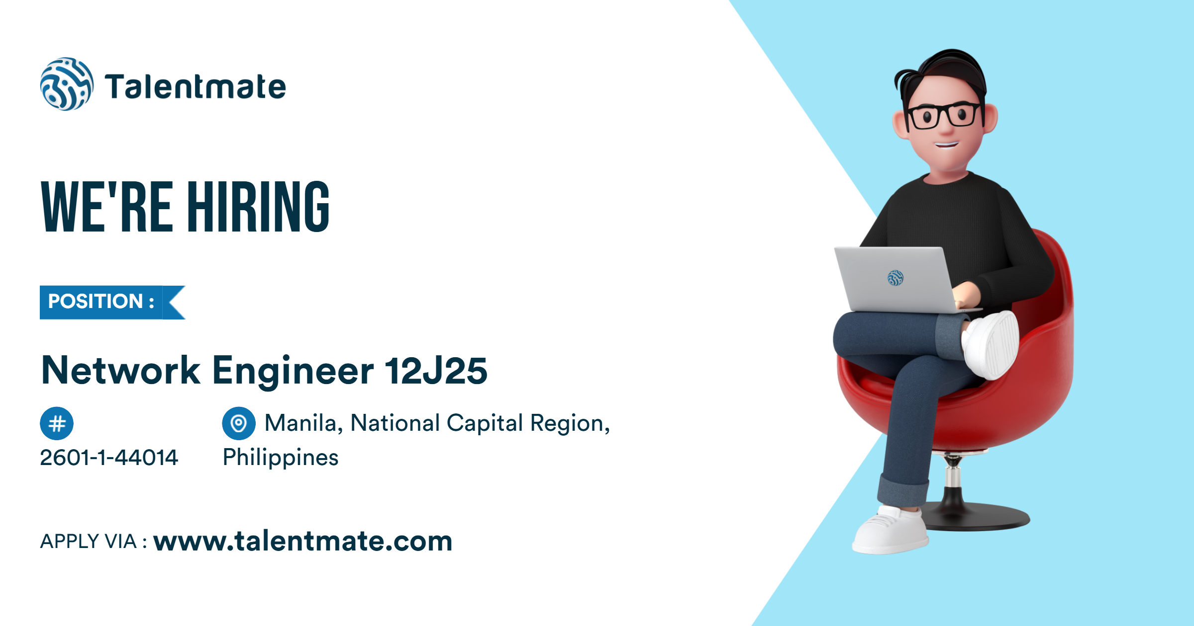 Network Engineer 12J25 Jobs in Manila, National Capital Region, Philippines