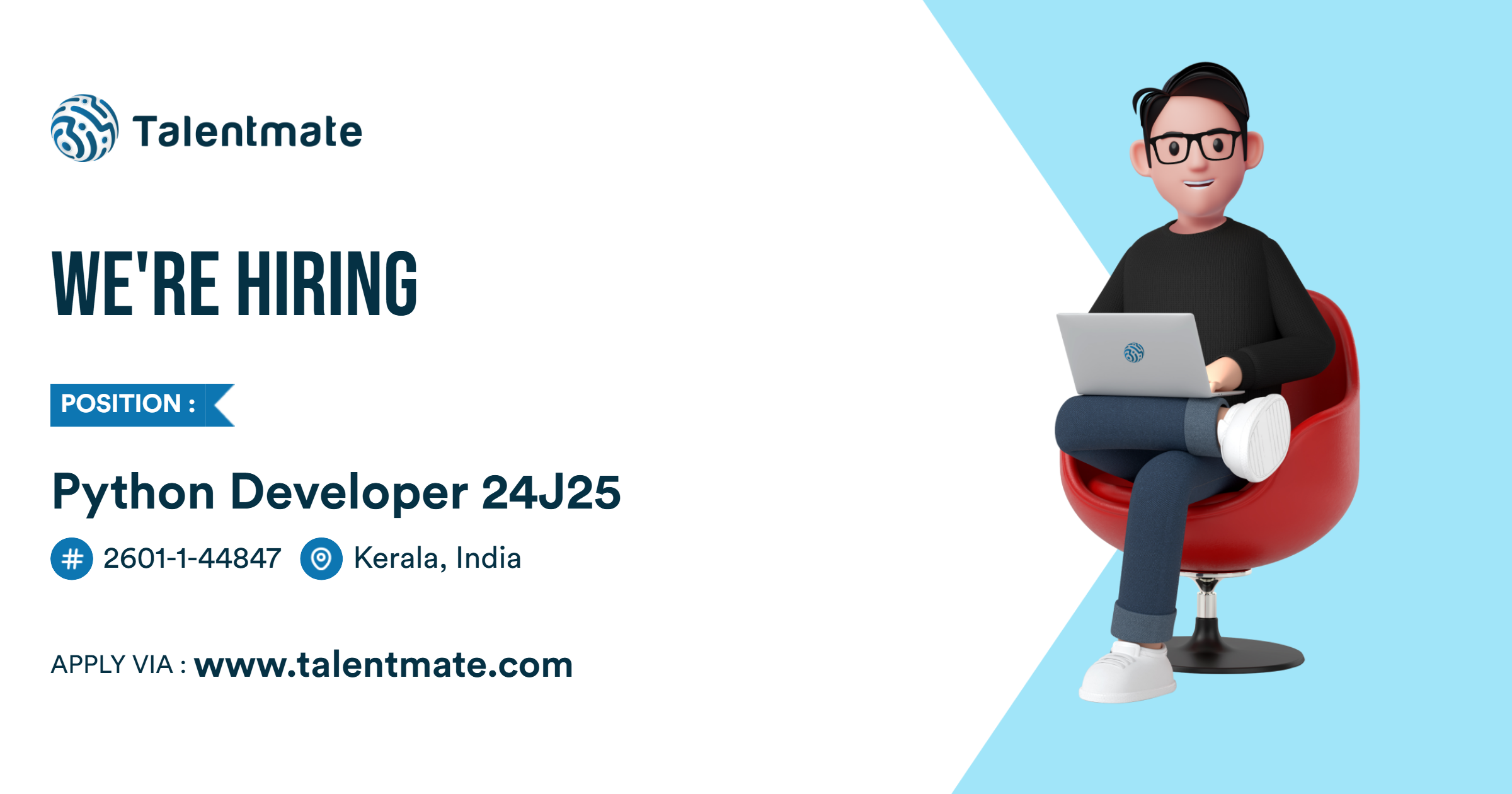 Python Developer 24J25 Jobs in Kerala, India