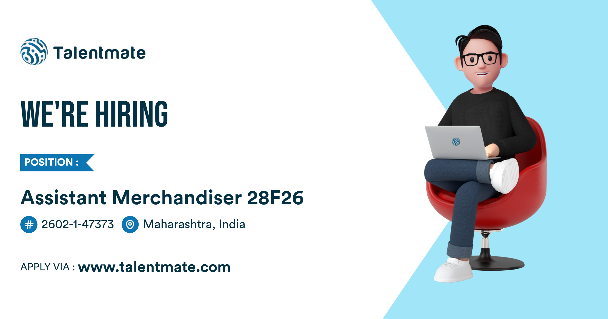Assistant Merchandiser 28F26 Jobs in Maharashtra, India