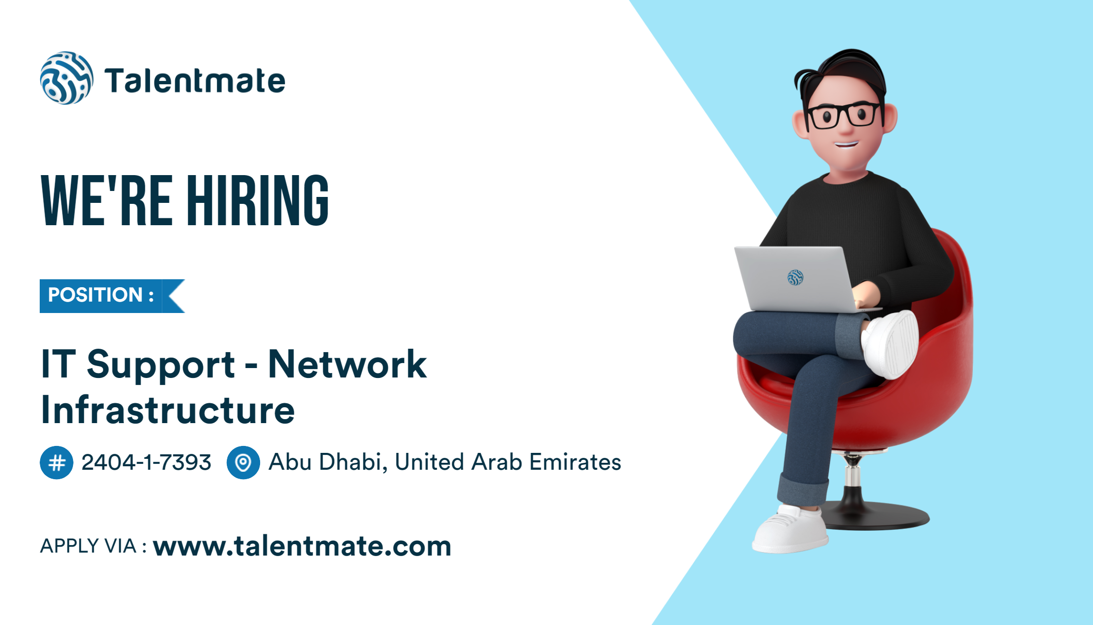 IT Support - Network Infrastructure Jobs in Abu Dhabi, United Arab Emirates