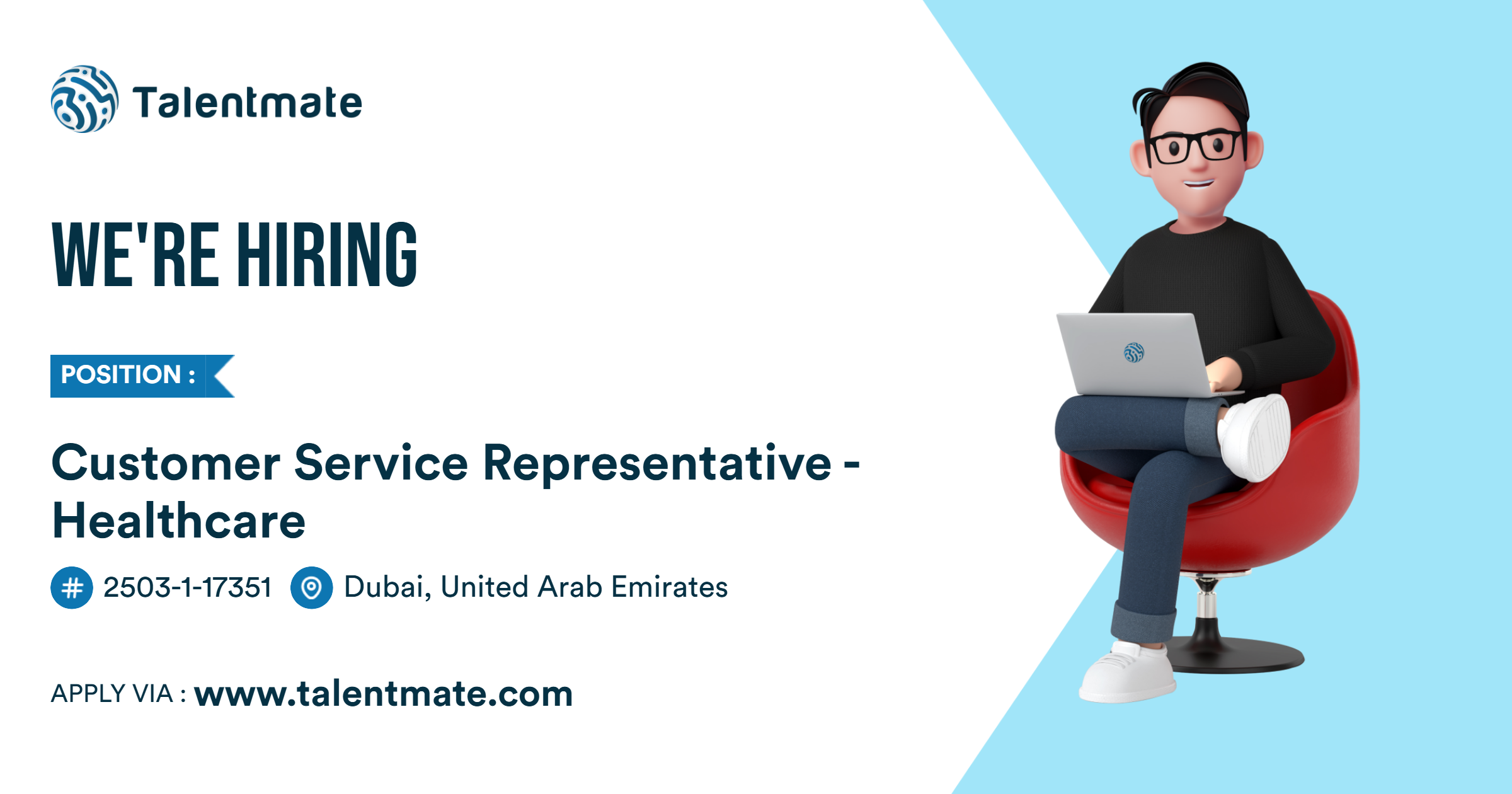 Customer Service Representative - Healthcare Jobs in Dubai, United Arab ...