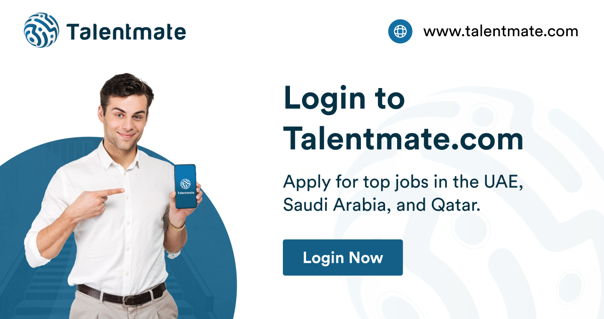 Candidate Login | Talentmate.com | Chase Your Dream Job UAE